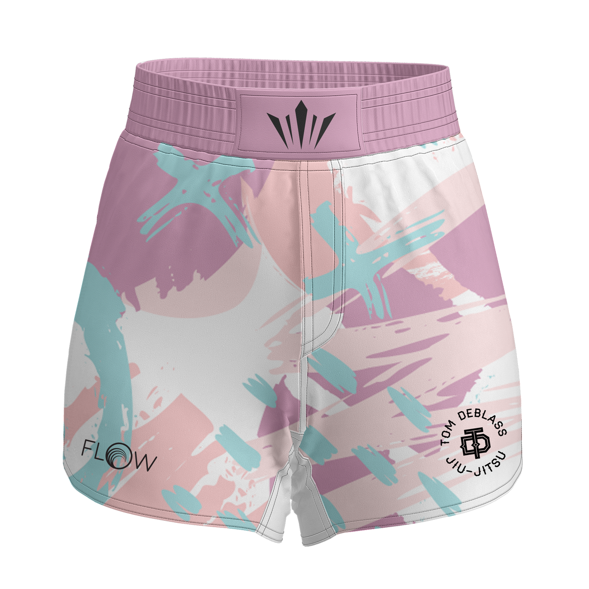 Women's Flow BJJ Shorts - Miami Vice – Alva Fitness